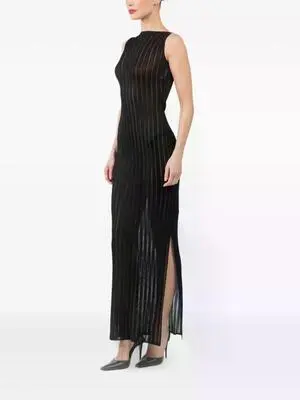 LA GALPA Reaper Bare Split Maxi Dress