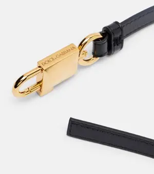 Dolce & Gabbana Leather Belt With Lock