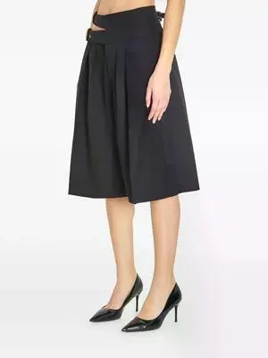 Chloé Double-belt Pleated Shorts