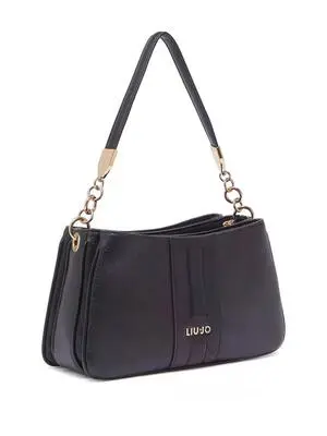Liu Jo Logo-lettering Shoulder Bag - Black