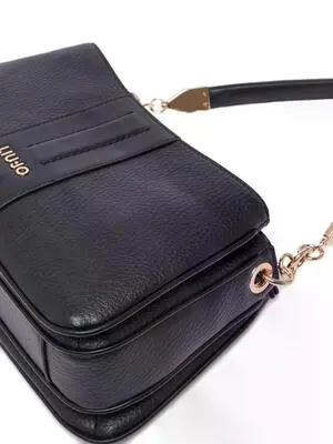 Liu Jo Logo-lettering Shoulder Bag - Black