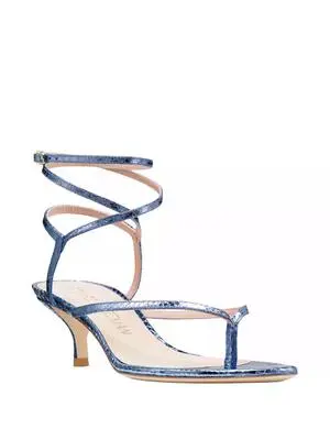STUART WEITZMAN Jimena Kitten Heel Sandals