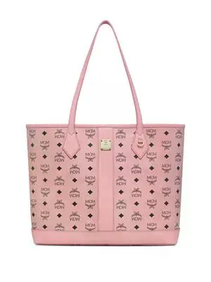 Mcm Liz Visetos Tote Bag - Pink