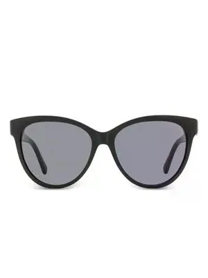 Moncler Emblem Tea Cup Sunglasses - Black