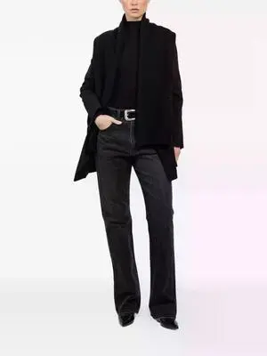 IBRIGU Asymmetrical Kimono Jacket
