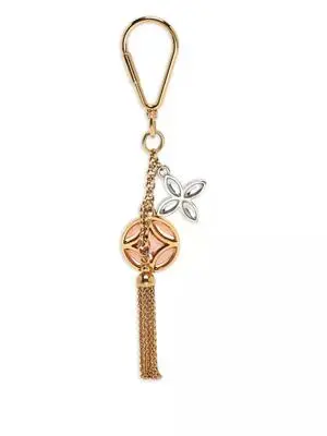 LOUIS VUITTON Monogram Bag Charm - Gold