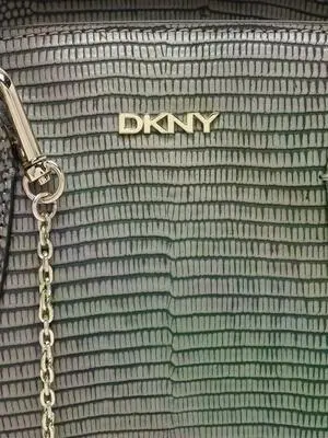 Dkny Vintage Lizard-embossed Leather Tote Bag