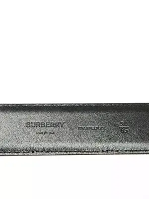 Burberry Buckle Leather Belt