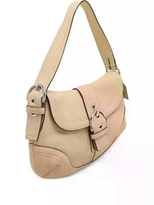 COACH VINTAGE Soho Leather Shoulder Bag - Neutrals