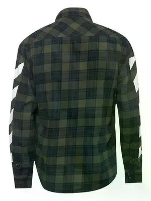 Off-White Tartan Cotton Shirt