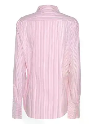 BASLER Stripe-pattern Long-sleeve Shirt