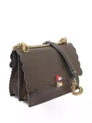 Fendi Kan I Scalloped Crossbody Bag