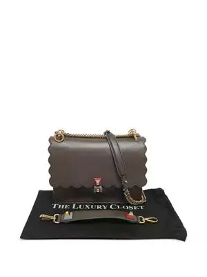 Fendi Kan I Scalloped Crossbody Bag