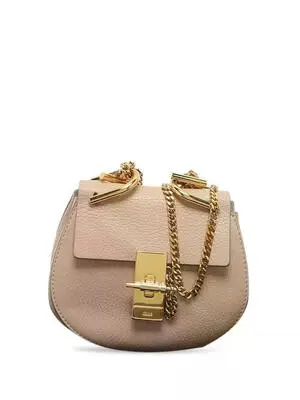 Chloé Drew Chain Bag - Neutrals