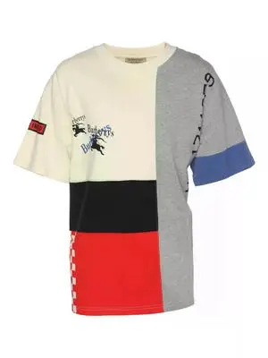 Burberry Colorblock Crew Neck