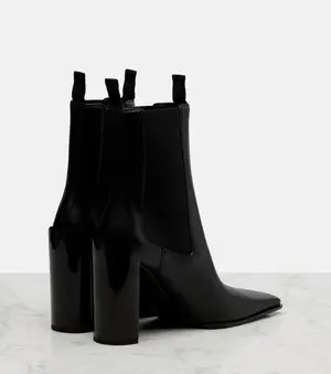 Alaïa 90 Leather Chelsea Boots