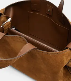 Acne Studios Musubi Suede Tote Bag - Brown