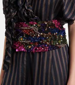 Dries Van Noten Sequined Belt