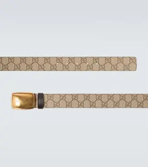 Gucci Gg Supreme Canvas Belt