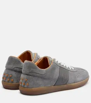 TOD'S Tabs Suede Sneakers - Grey