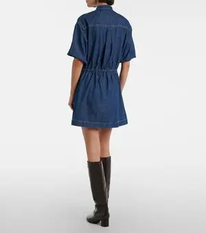 Veronica Beard Akerman Denim Minidress