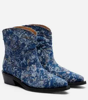 Ganni Flat Boots For Women