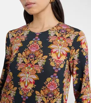 La DoubleJ Printed Jersey Maxi Dress - Multicoloured