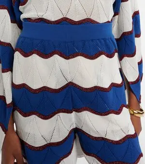 La DoubleJ Hang Ten Cotton-blend Shorts