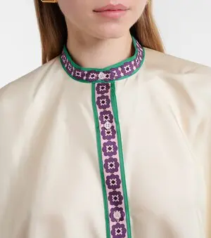 La DoubleJ Printed Silk Twill Shirt - Multicoloured