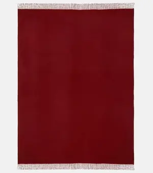 Loro Piana Unito Cashmere Blanket - Red