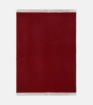 Loro Piana Unito Cashmere Blanket - Red