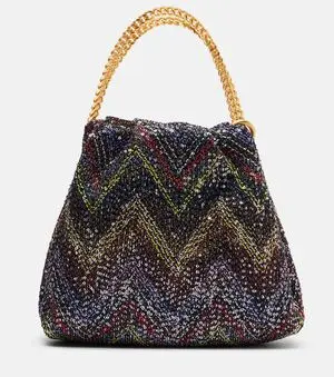 Missoni Embellished Pouch - Multicoloured