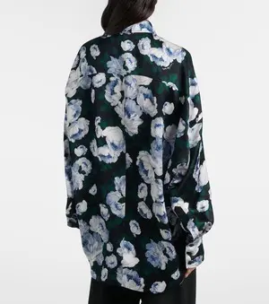 Stella McCartney Floral Satin Blouse