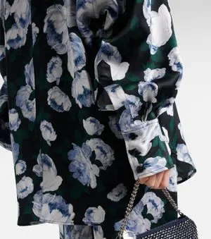 Stella McCartney Floral Satin Blouse