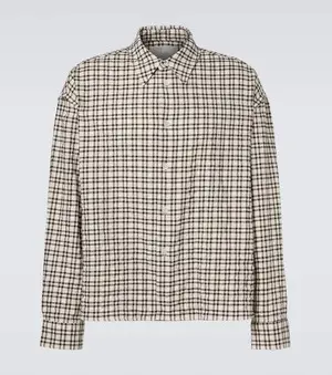 Studio Nicholson Nostra Checked Cotton Shirt
