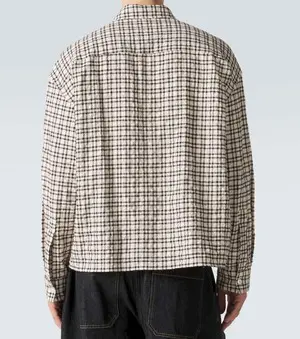 Studio Nicholson Nostra Checked Cotton Shirt