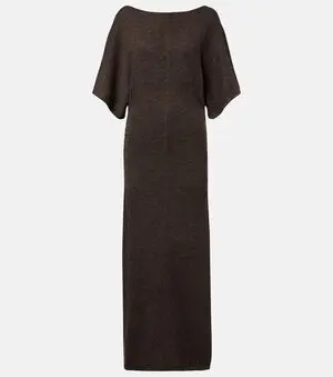Staud Amelie Wool-blend Maxi Dress