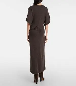 Staud Amelie Wool-blend Maxi Dress