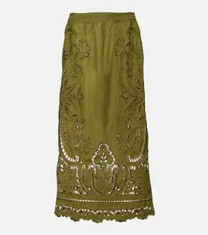 Green Lace Skirts