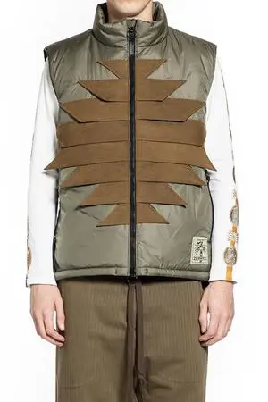 Kapital Nylon Zepher Fishing Vest - Green