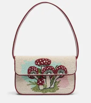 Staud Tommy Beaded Shoulder Bag - Multicoloured
