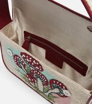 Staud Tommy Beaded Shoulder Bag - Multicoloured