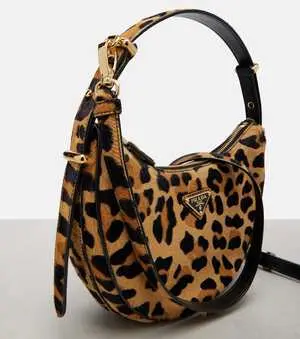 Prada Calf Hair Shoulder Bag