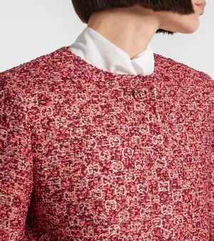Gucci Gg Lamé Tweed Jacket