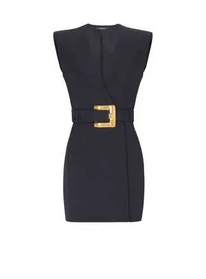 Balmain Belted Cocktail Dresses