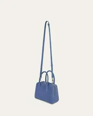 WE-AR4 The Ivy 22 Suede Crossbody Bag - Denim Blue