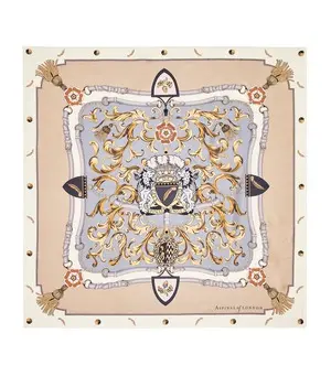 ASPINAL OF LONDON Silk Signature Scarf - Neutral