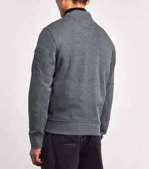 Polo Ralph Lauren Polo Pony Hybrid Bomber Jacket - Grey