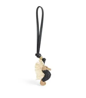 Zimmermann Raffia Seahorse Charm