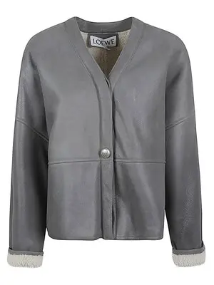 Loewe Pebble Leather Jacket